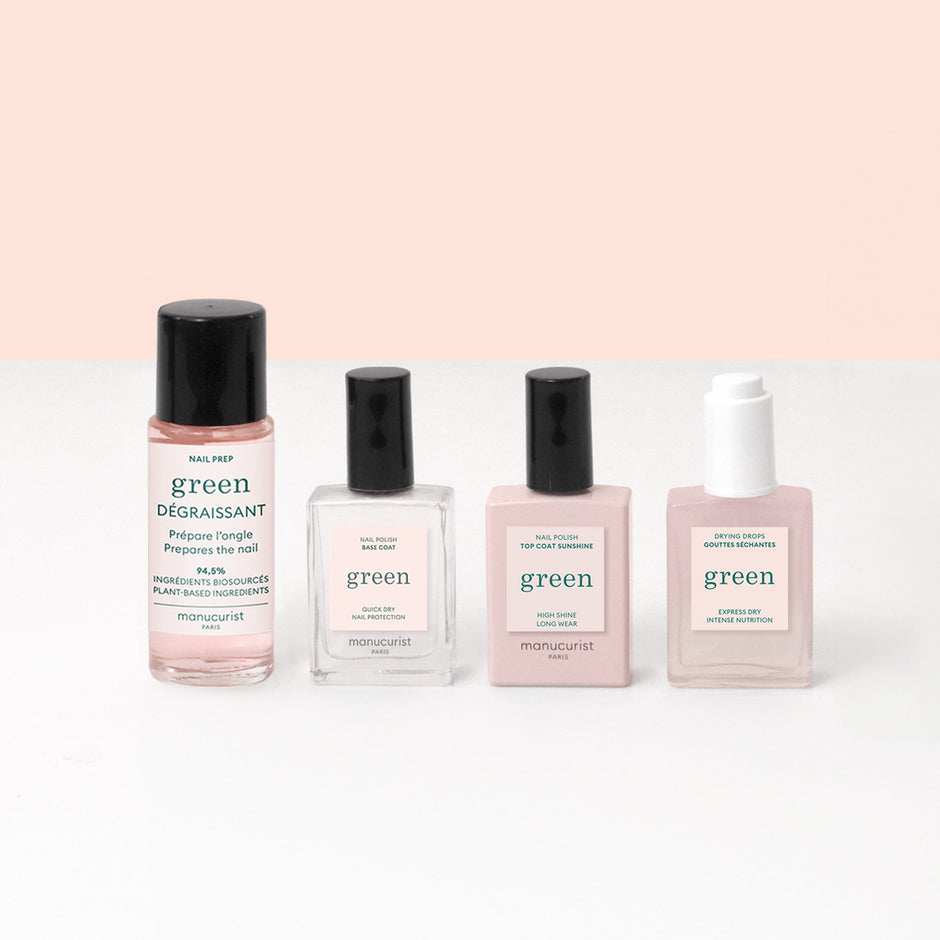 Green - Base Coat Top Coat Nagellackentferner | Manucurist