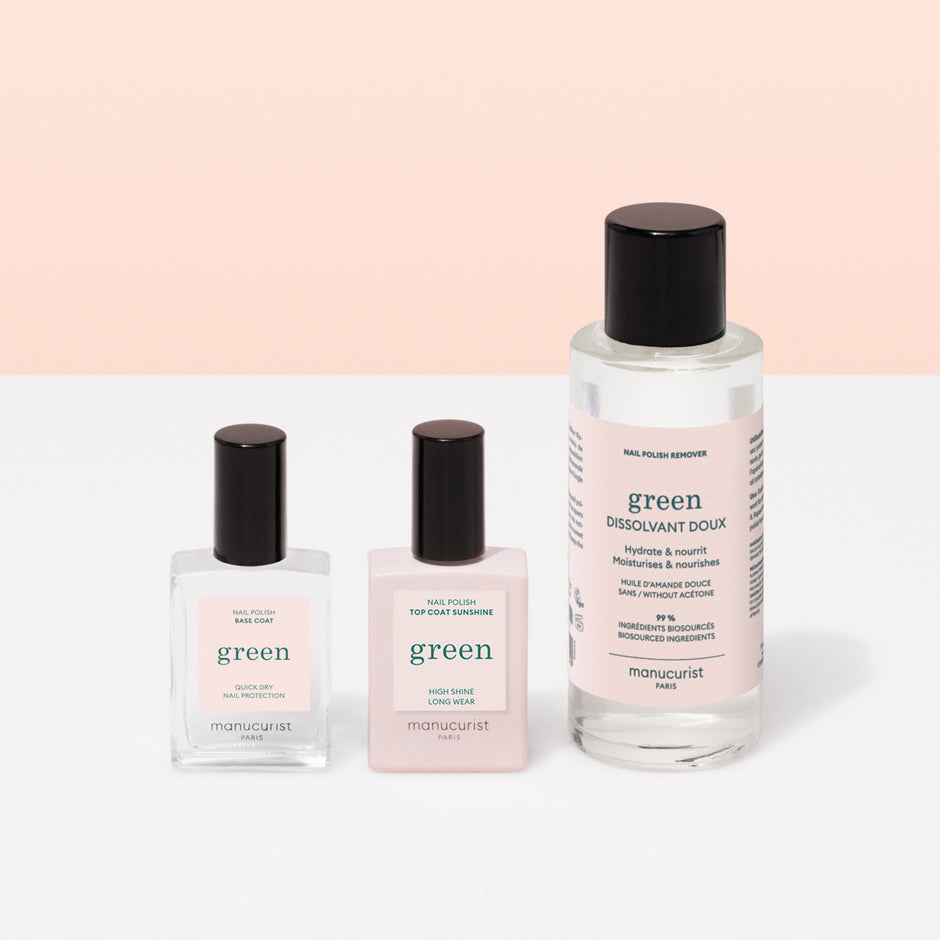 Green - Base Coat Top Coat Nagellackentferner | Manucurist