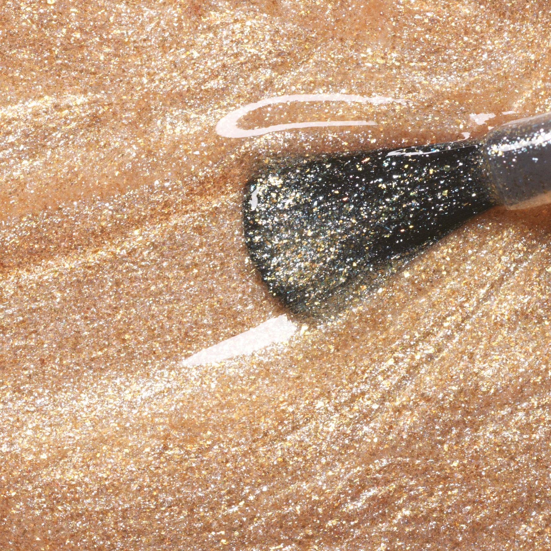Vernis semi permanent pailleté doré - Gold | Manucurist