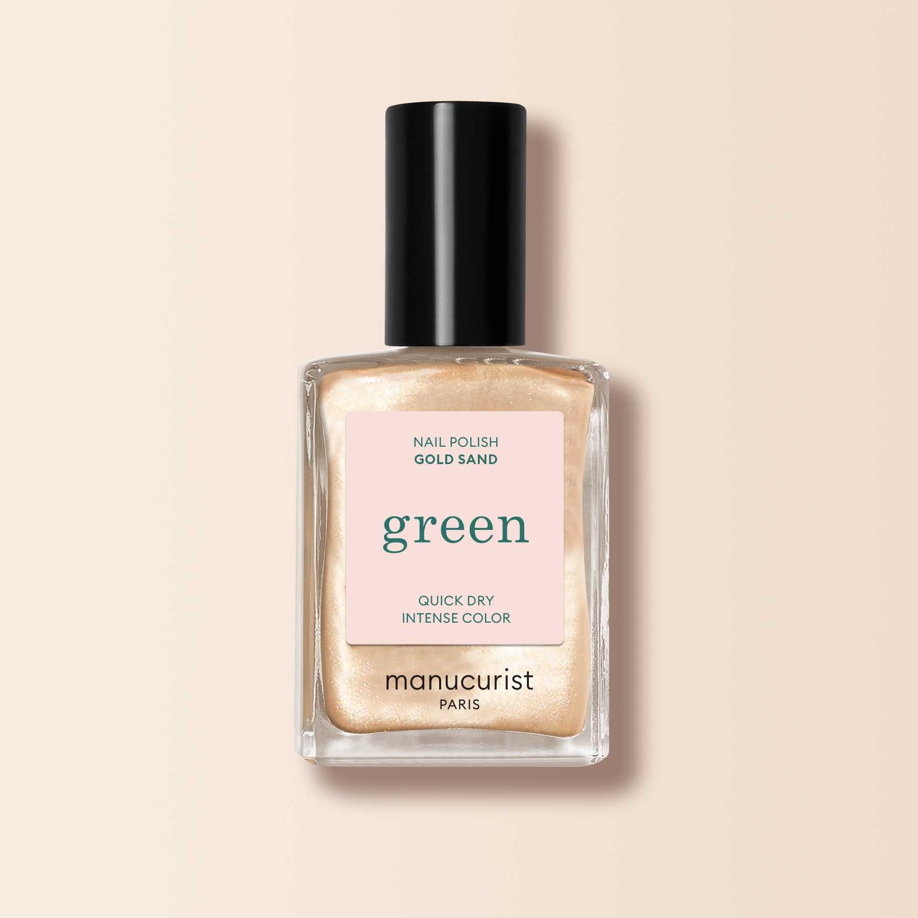 Vernis pailleté doré - Gold Sand - Vernis à ongles | Manucurist