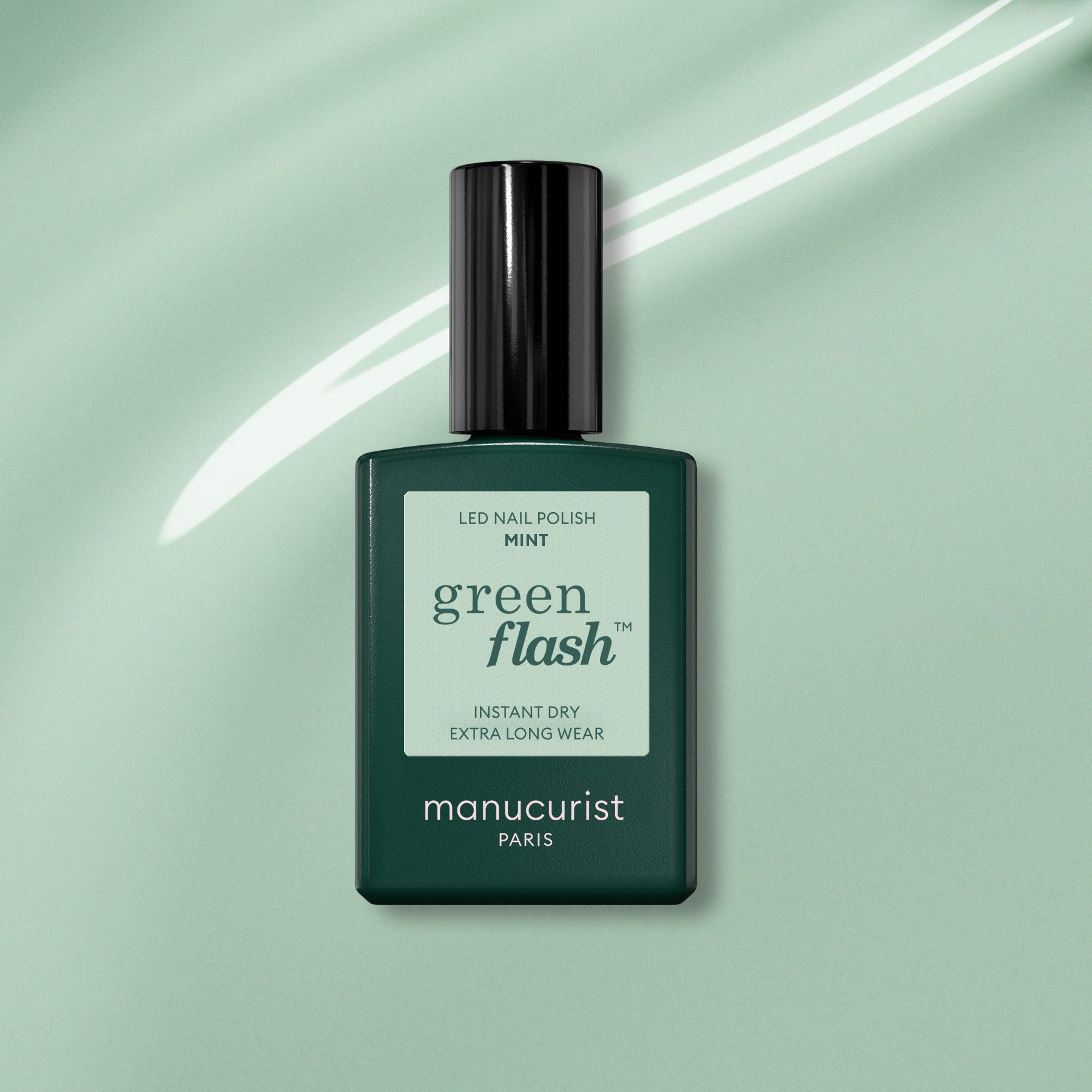 Vernis semi permanent vert pastel - Mint | Manucurist